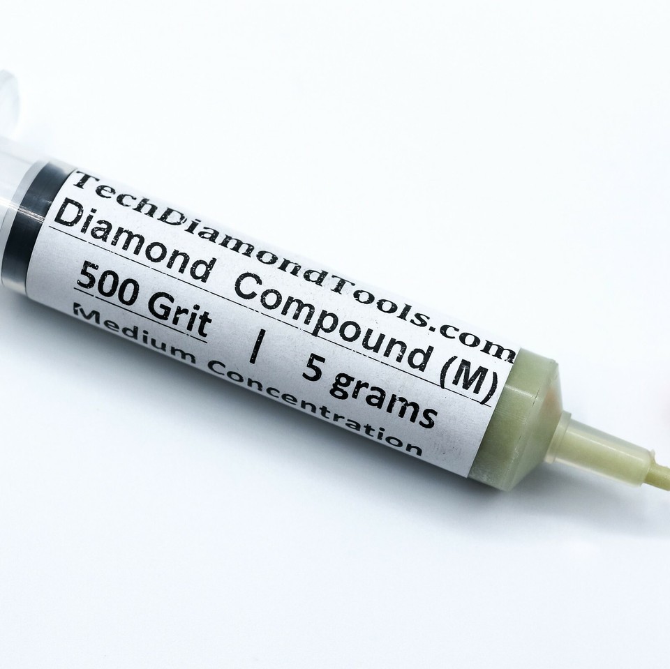Diamond Paste Compound Polishing Lapidary 5 Gram 200.000 to 400 Grit (M ...