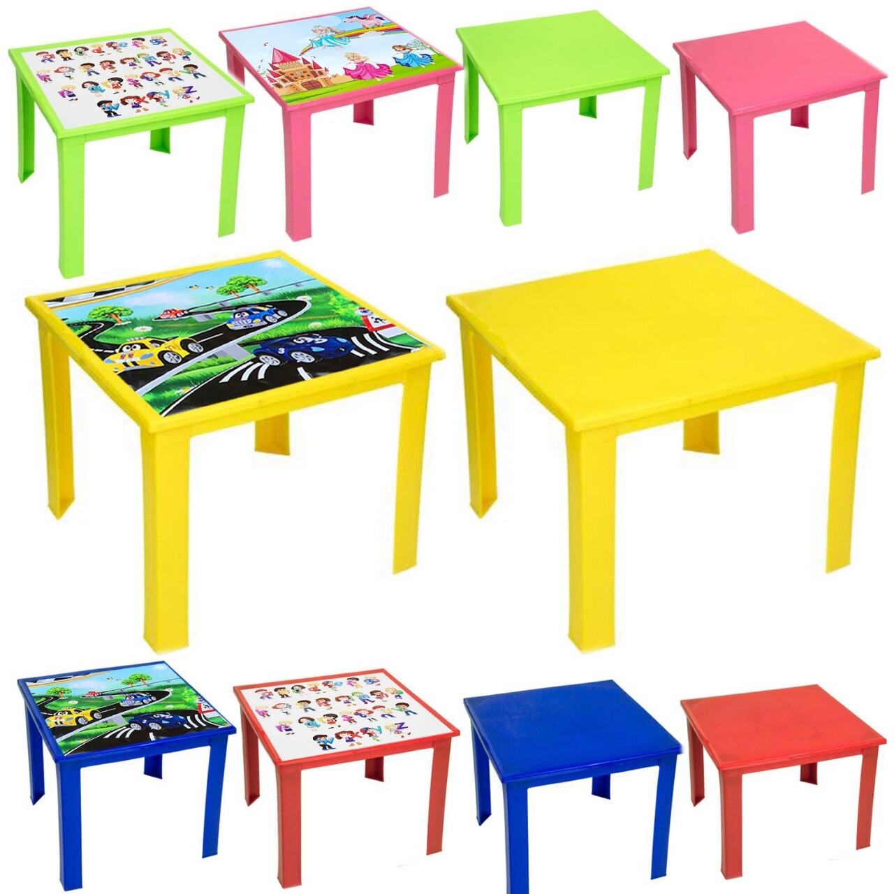 Plastic Table for children Kids Toddler for study indoor and outdoor ...