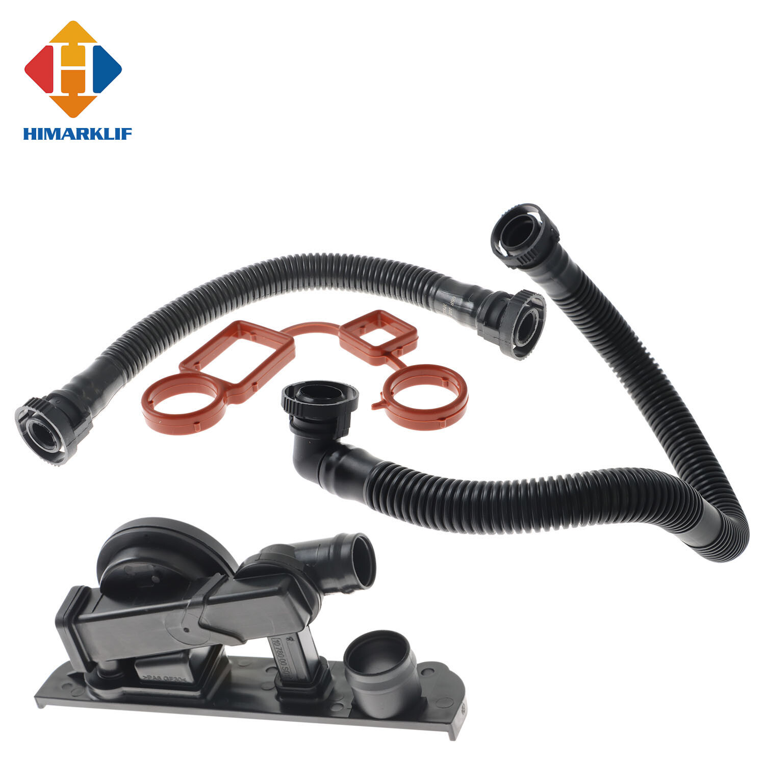 Crankcase Vent Valve+ Hose+ Screw Kit for Audi A3 A4 TT Quattro ...