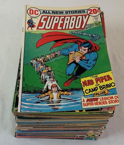 1970s DC Comics SUPERBOY lot of 44 issues~190 199-201 203 204 206 207 ...