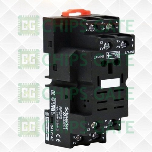 1PCS Schneider RPZF2 relay seat Use for RPM22 16A 2CO 250V New in box ...
