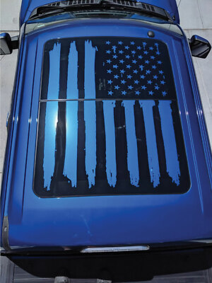 2019 Ford F-150 Dual Panel Moonroof Tattered Flag Sunroof Vinyl Decal ...