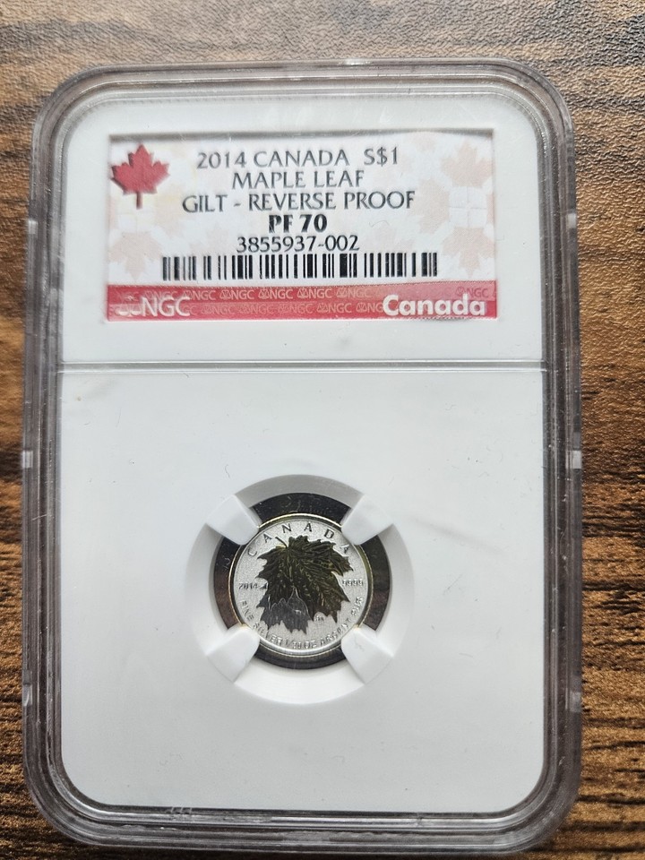 2014 Canada Maple Leaf Gilt - Reverse Proof. $5, $4, $2, $1. | eBay