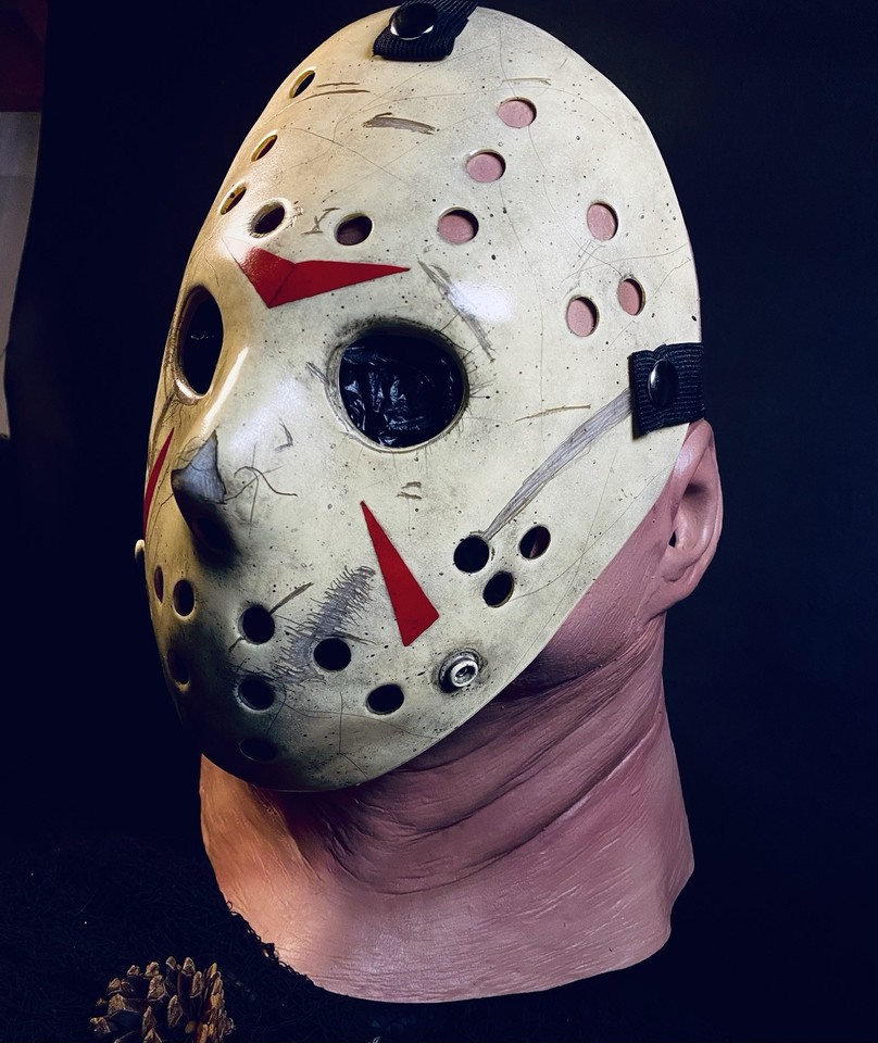 Friday The 13th Part 3 Barn Scene Hockey Mask & Undermask Rehaul Jason ...