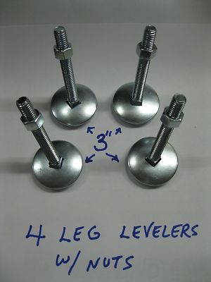 New 3" Leg Levelers Set of 4 Heavy Duty - Pinball Arcade Machines | eBay UK