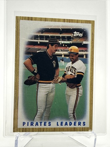 1987 Topps Pirates Leaders Baseball Card #131 Mint FREE SHIPPING | eBay