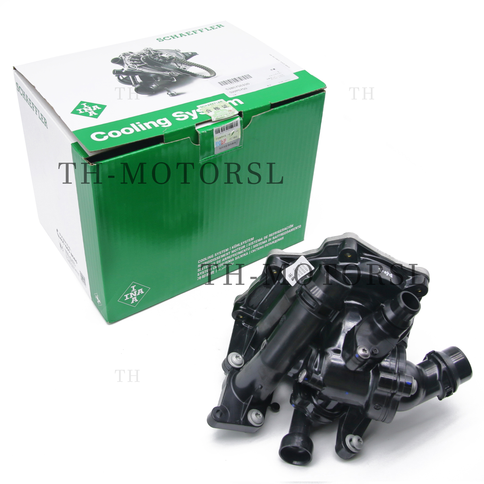 OEM INA Thermostat Water Pump For VW TOURAN PASSAT 1.8T 2.0TSI ...