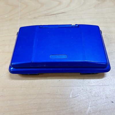 Nintendo DS Blue - Broken Hinge No Stylus - For Parts | eBay