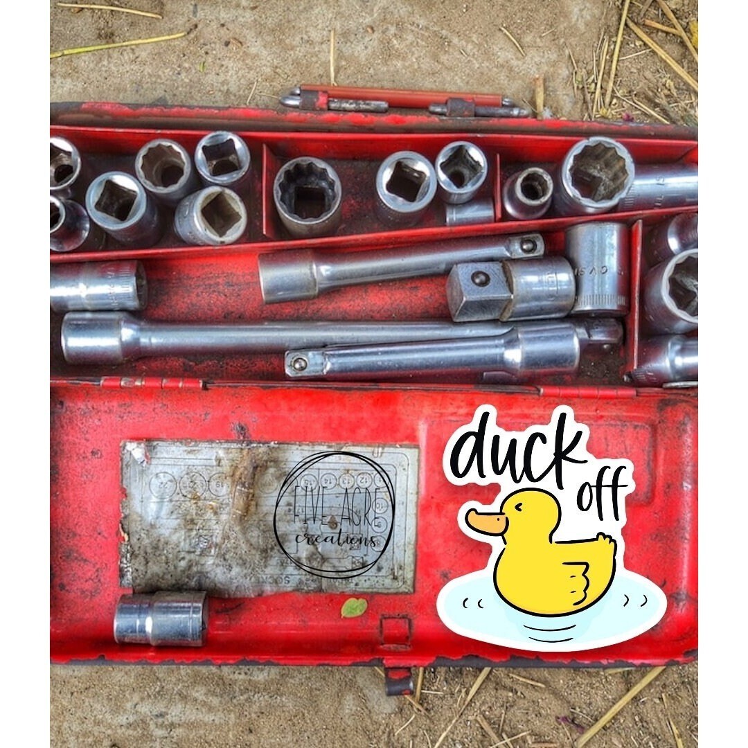 Duck Off | Rubber Duck | Funny Sassy Sticker - Waterproof Sticker - Car ...