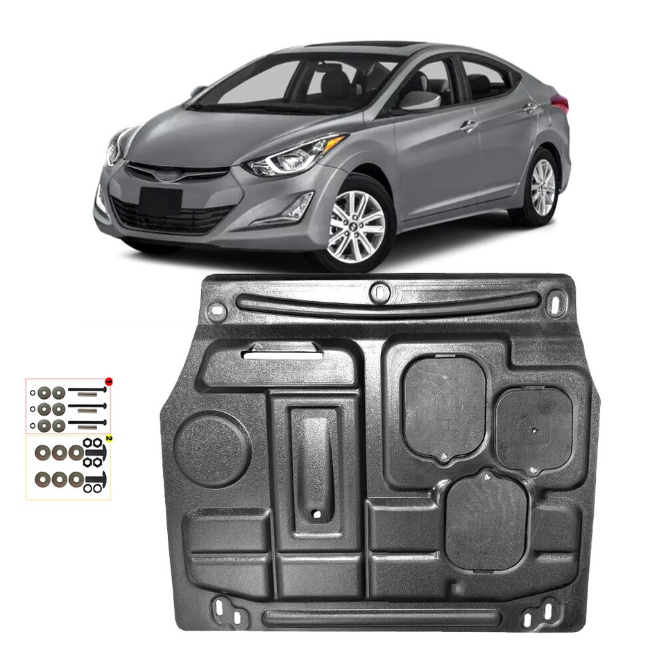 For Hyundai Elantra 2012-2016 Auto Under Engine Splash Guard Mudguard ...