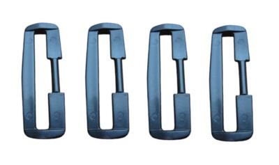 Seafit 2690279 Boat Black Nylon/ Acetal 2" Webbing Snap Hook Retainer ...