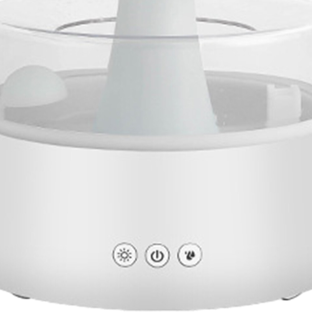 Mushroom Cloud Diffuser with7Color Light(White With Remote Control) | eBay