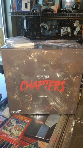 Vampire The Masquerade Chapters Brand new sealed, with 4 expansions. | eBay