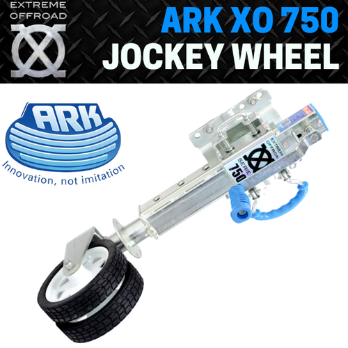 Ark XO Jockey Wheel 750 Extreme Off Road Heavy Duty for Caravan, Camper ...