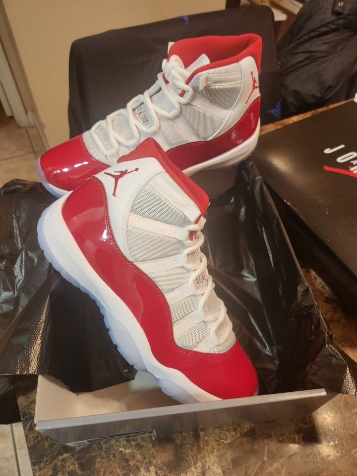 Air Jordan 11 XI Retro Cherry "Varsity Red" Size 10.5 | eBay