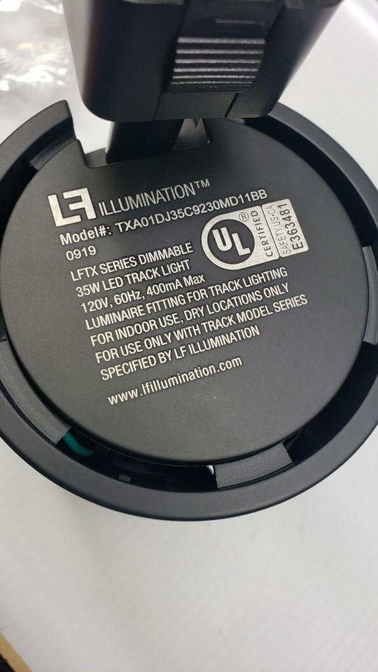 LF Illumination LFTX Series Dimmable 35W LED Track Light ...