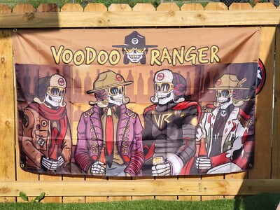 Voodoo Ranger Banner Flag Beer IPA Brand New Man Cave Bar Decor Beer ...