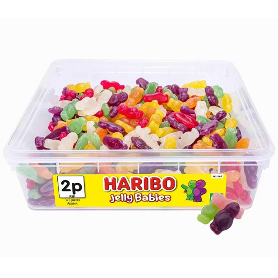 1 X Haribo Sweets Full Tub Pick N Mix Kids Candy Box Choose your Fav ...