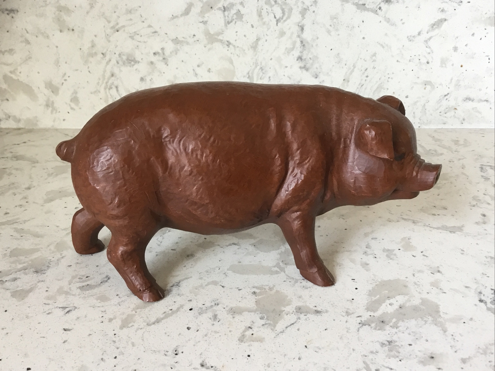 Red Mill Mfg Standing Hog Decorative Figurine 7" long x 3.75" tall | eBay