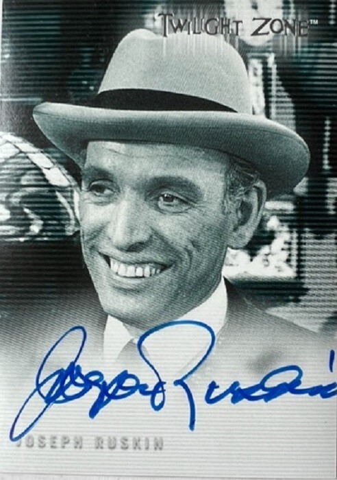 Joseph Ruskin A26 Autograph from The Twilight Zone The Next Dimension ...