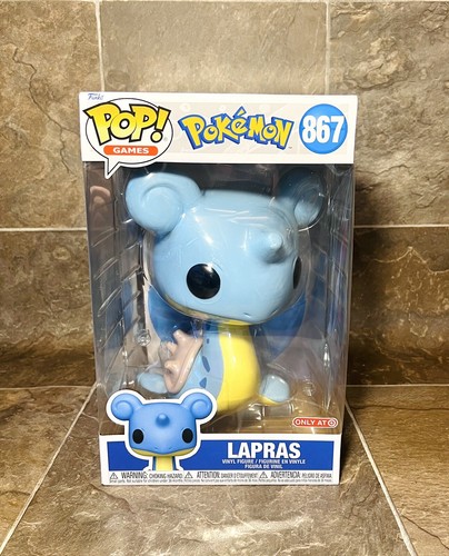 Funko POP! Jumbo: 10" Vinyl Figure Pokemon - # 867 Lapras - Target ...