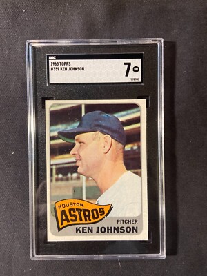 1965 topps #359 Ken JOhnson grade 7 | eBay