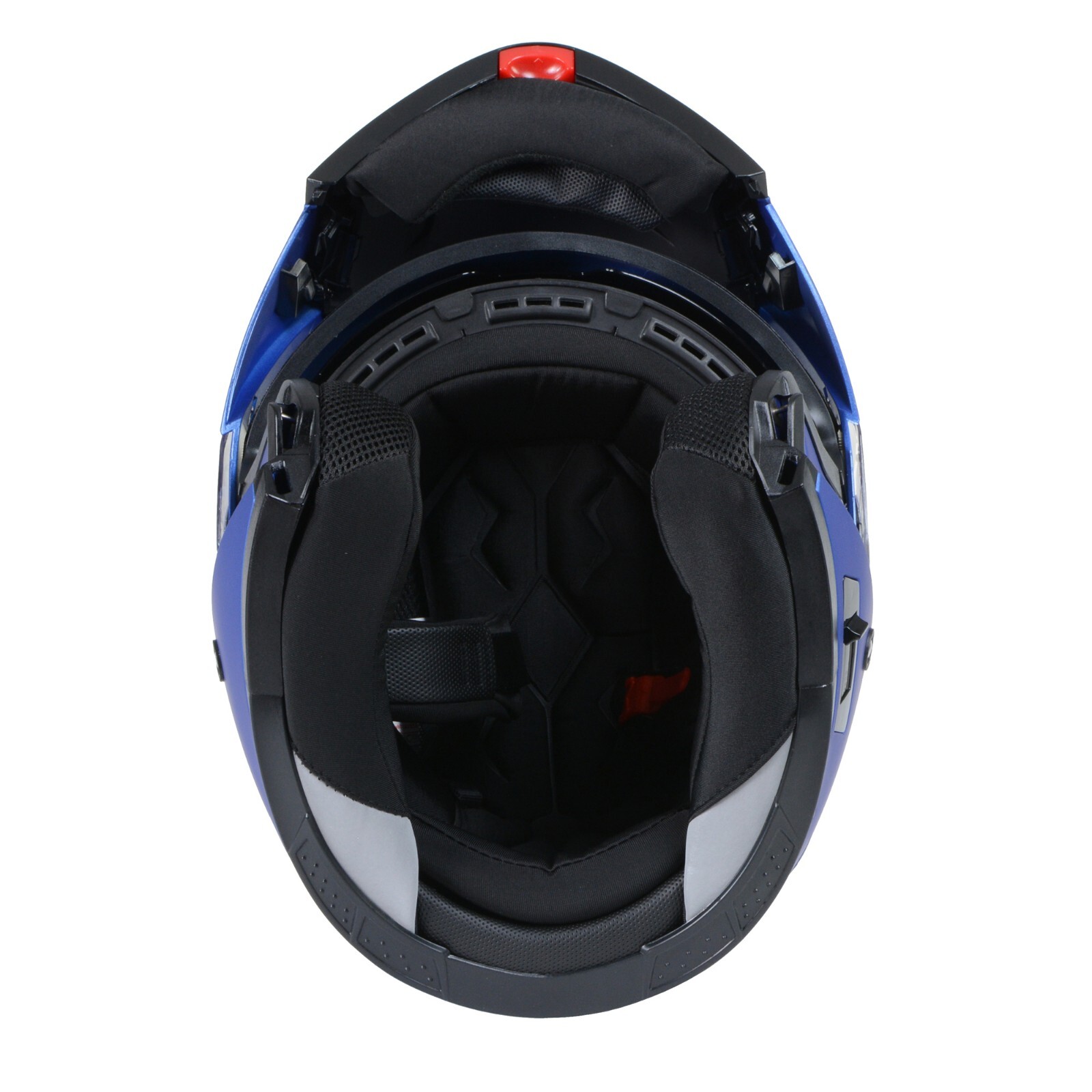 Milwaukee Helmets MPH9818DOT 'Breeze' Blue Advanced Motorcycle Modular ...