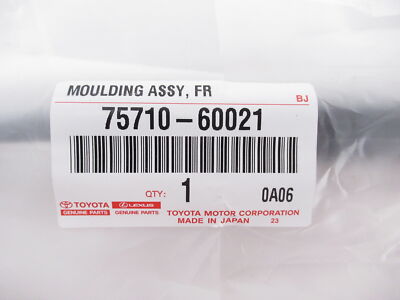 Genuine OEM Toyota Lexus 75710-60021 Passenger Front Belt Weather Strip ...