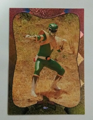 Mighty Morphin Power Rangers Series 2 The Green Ranger 122 Hologram | eBay