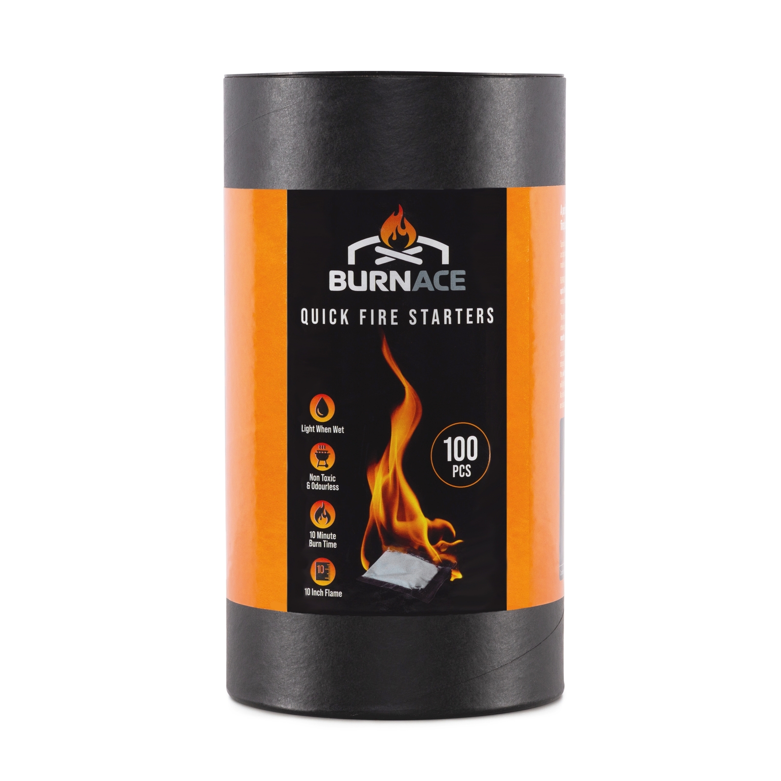 BURNACE Firelighters - 100 Fire Lighter Sachets BBQ'S, Stoves ...