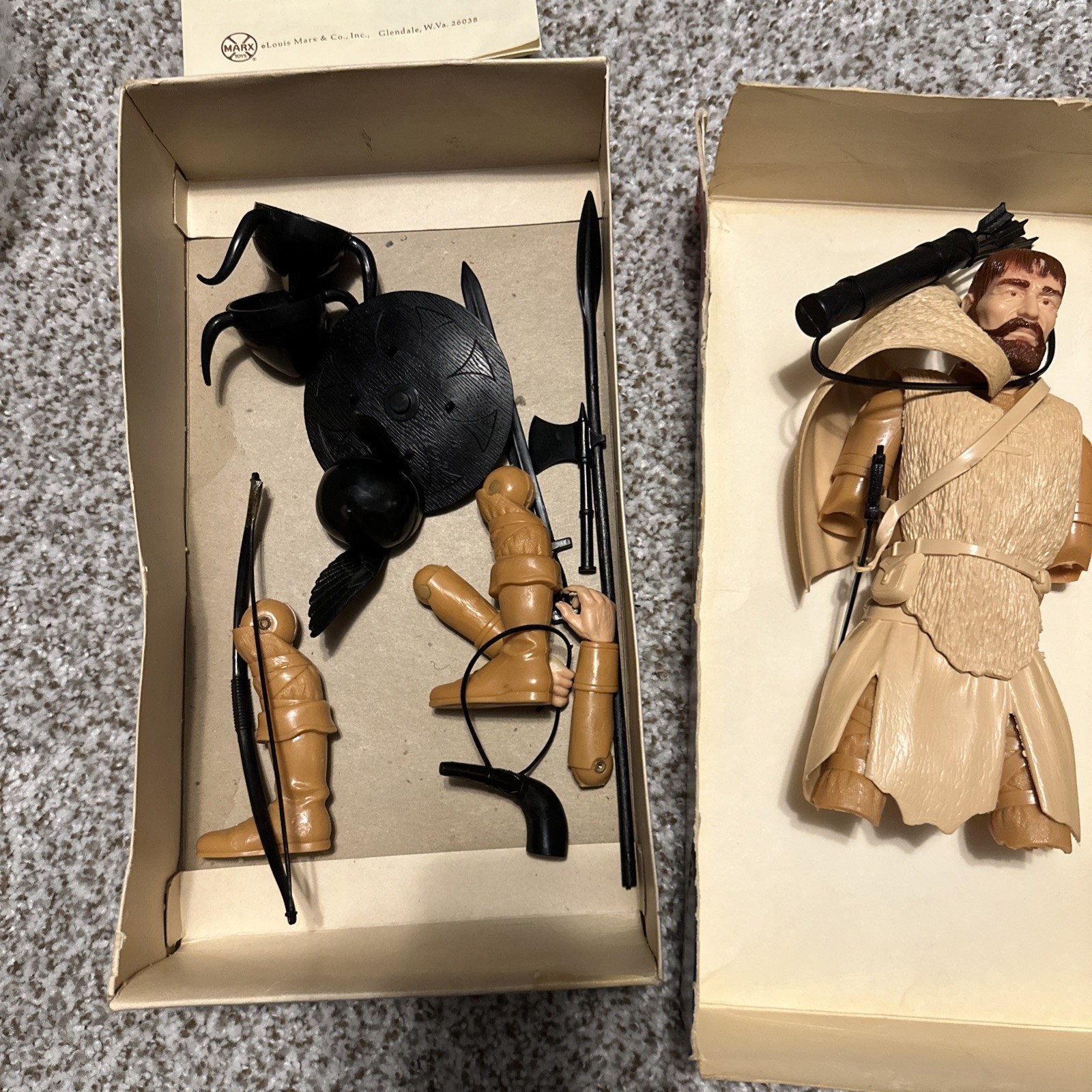 Marx Odin the Viking Chieftain 12" Figure 1960s Vintage | eBay