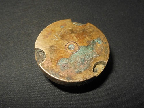 WW2 German Wehrmacht - C/12 n.A. BRASS MECHANICAL PRIMER- FLAK KwK ...