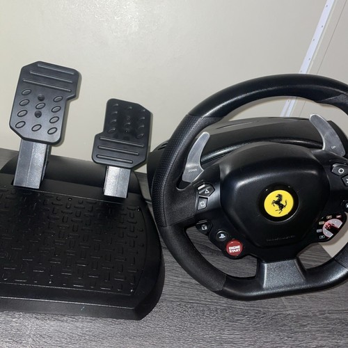 Thrustmaster T80 Playstation PS3 PS4 Racing Steering Wheel & Pedals | eBay