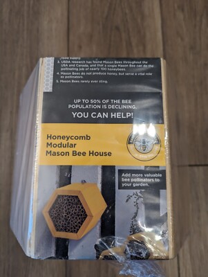 Honeycomb Modular Mason Bee House | eBay