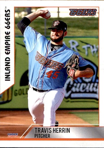 2019 Inland Empire 66ers Choice 8 Travis Herrin Lebanon Indiana IN ...