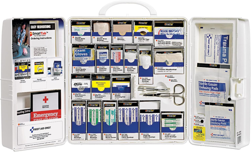 First Aid Only 1001-FAE-0103 Large Smartcompliance First Aid Kit, 209 ...