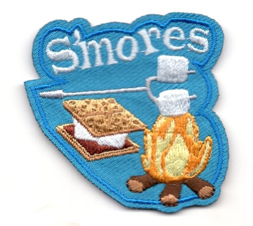 S'MORES Iron On Patch Dessert Treats Camping Scouts Boy Girl Cub | eBay