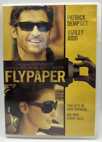 Flypaper DVD Patrick Dempsey Tim Blake Nelson Ashley Judd Free Shipping ...