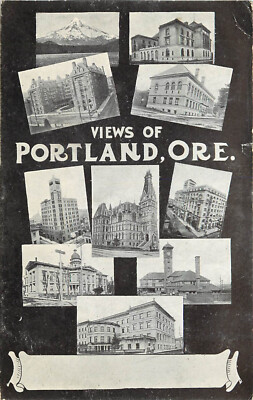 Vintage Postcard Multiview Greetings Portland OR | eBay