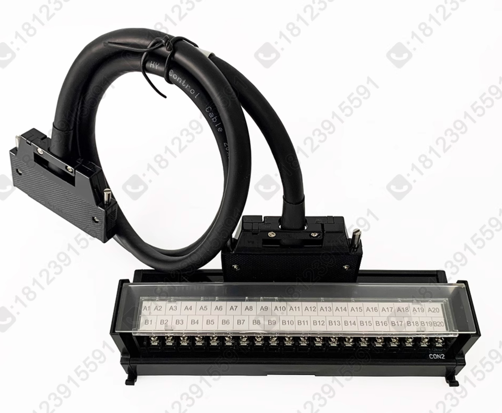 Mitsubishi PLC Terminal 1m Cable FA-LTB40P-F Replaces A6TBXY36 + AC10TB ...