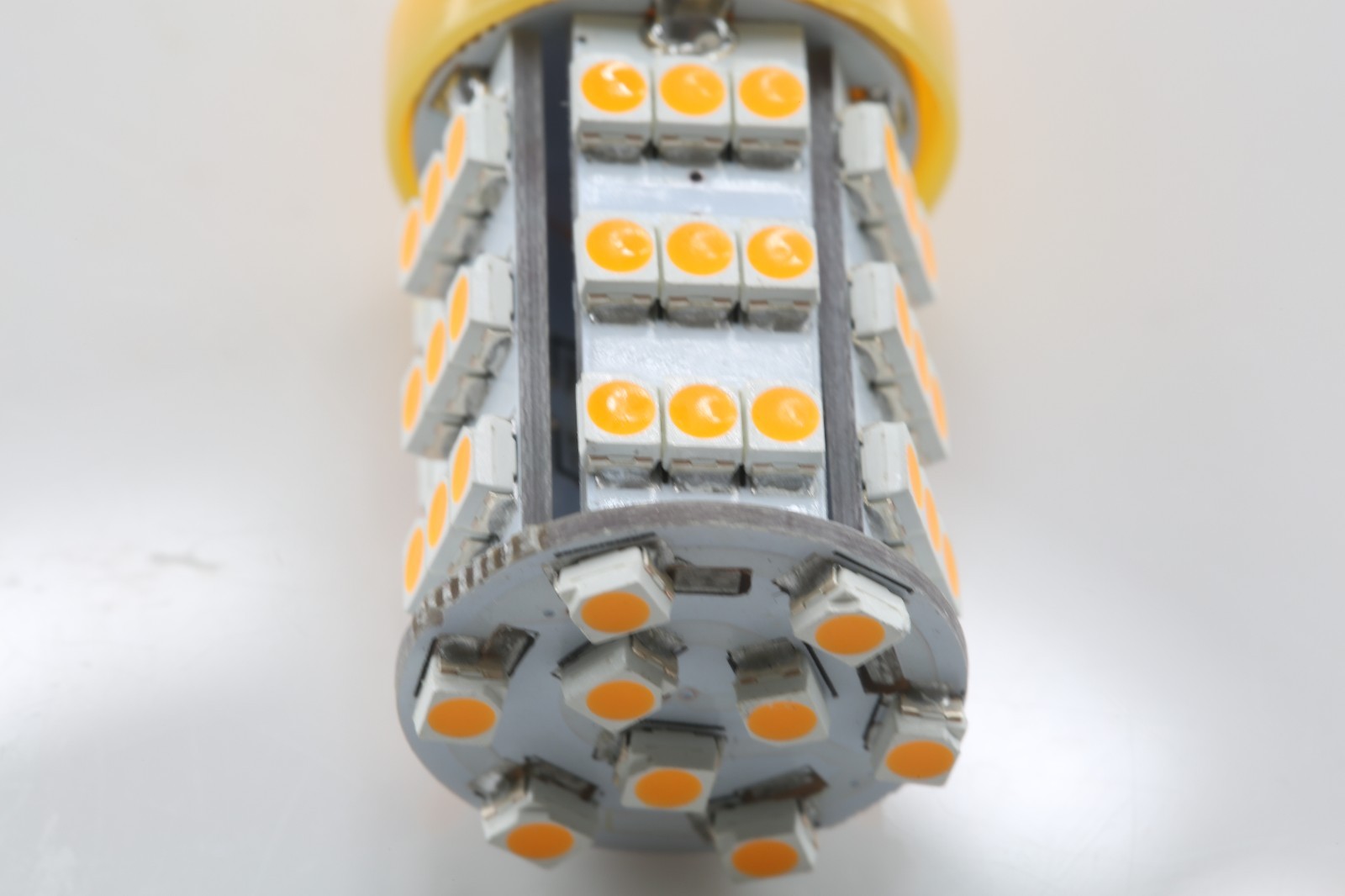 2x 3157/3057 Error Free 54-LED Amber/Yellow Turn Signal DRL Parking ...