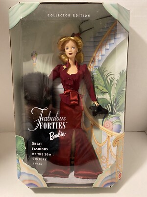 Fabulous Forties Barbie- Great Fashions of the 20th Century NRFB | eBay