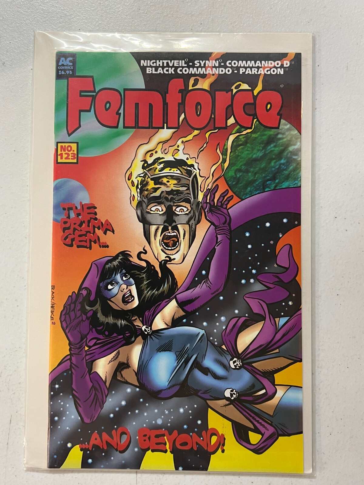 Femforce 123 AC comics Nightveil Synn Paragon Rare Htf | Combined Shipping B&B | eBay
