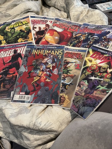 Lot Of 9 Timely Comics #1s Marvel Comics All NM | eBay