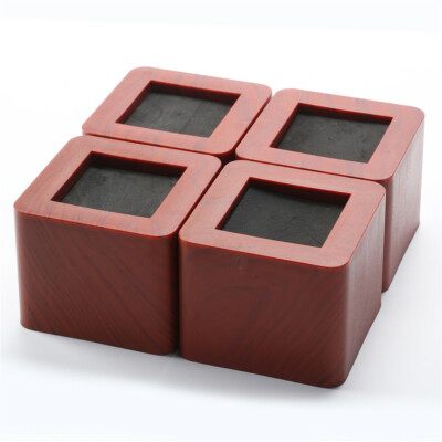 4X Heavy Duty Bed Risers Set Armchair Furniture Blocks Elephant Feet ...