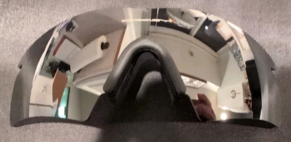 GENUINE OAKLEY M-FRAME/PRO M FRAME BLACK IRIDIUM HYBRID LENS Brand New ...