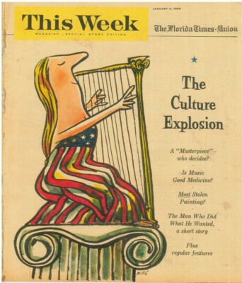 This Week Magazine January 3 1965 Alice Mulcahey Dr Seuss Charles ...