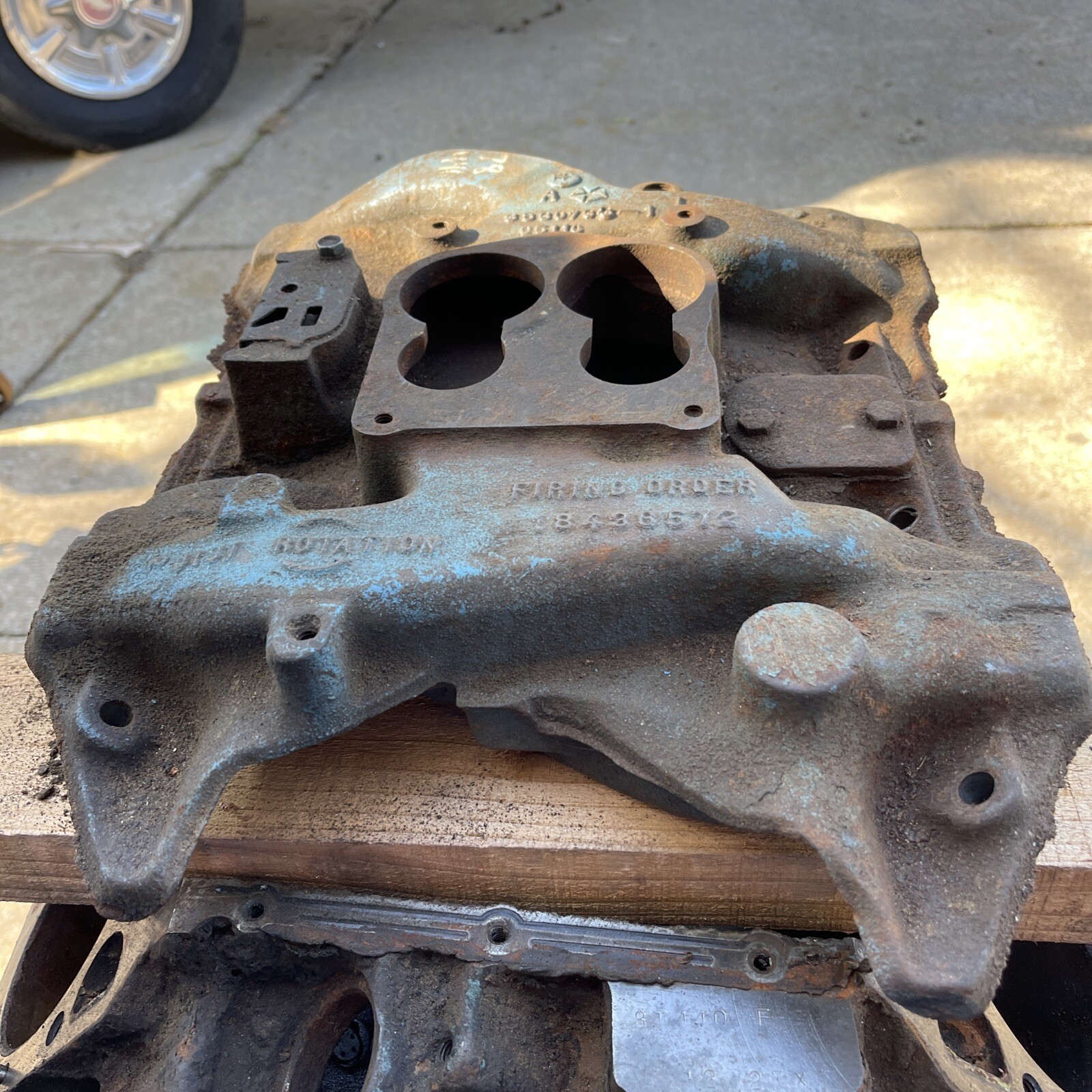 1978 OEM Original Big Block Mopar 440 Intake Manifold Chrysler Dodge ...