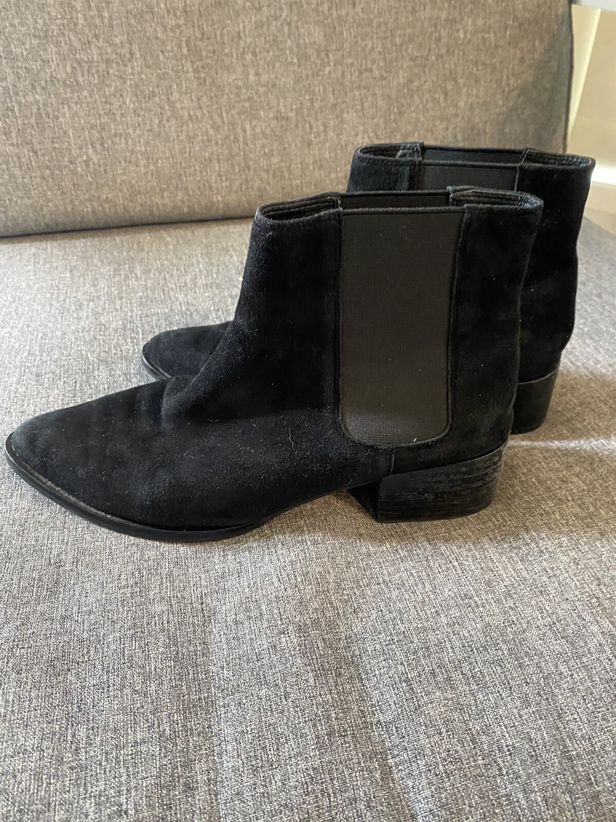 wittner Suede And Leather ankle boots size 7 | eBay