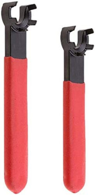 2Pcs ER16 ER20 M Type Collet Chuck Wrench Spanner with Anti-Slip Handle ...